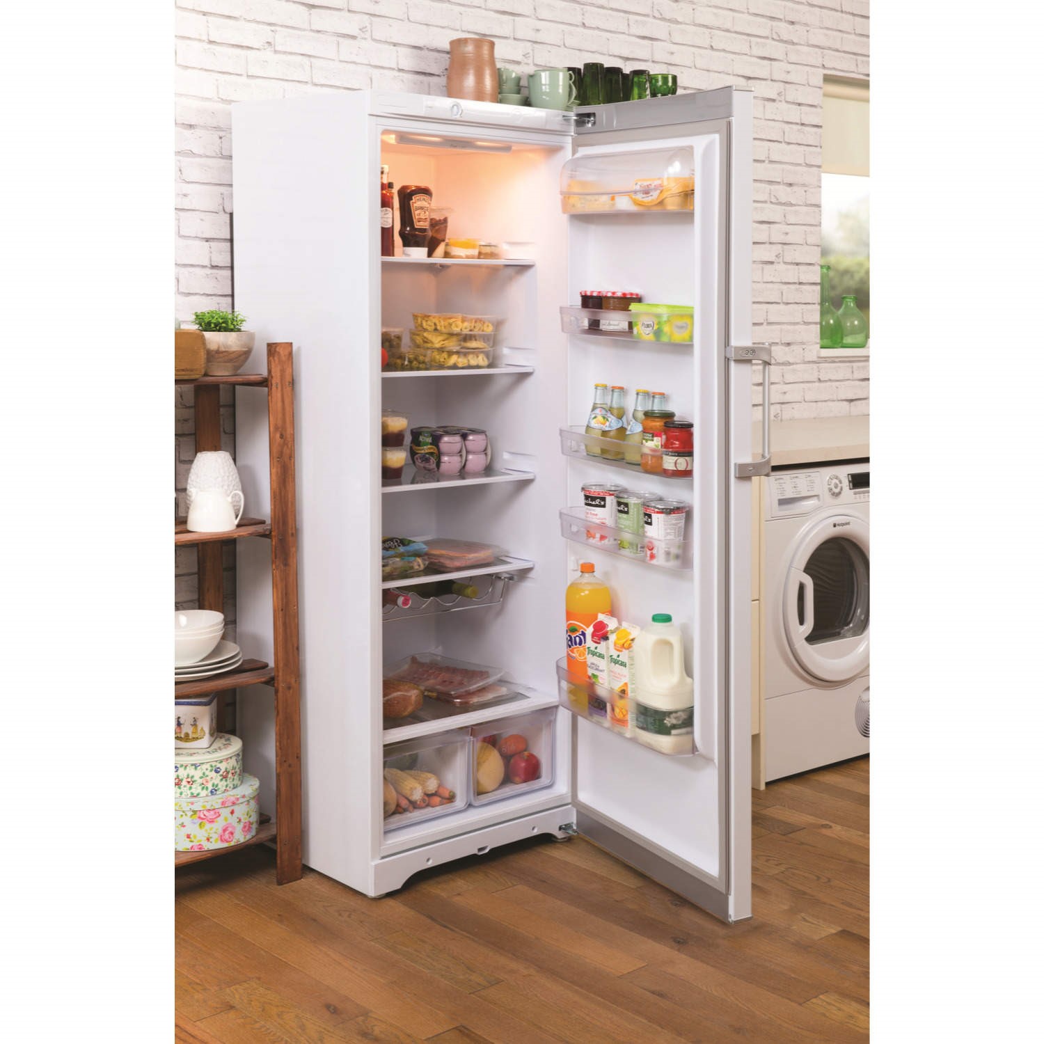 Hotpoint RLFM171P 1.75m High Freestanding Fridge in White | Appliances ...