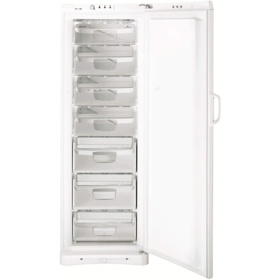 Indesit UIAA12 1.75m Tall Freestanding Freezer - White | Appliances Direct