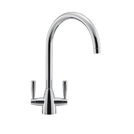 Franke Eiger Dual Lever Monobloc Kitchen Mixer Tap - Chrome 115.0049. ...