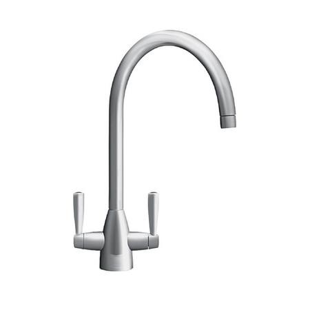 Franke Eiger Dual Lever Monobloc Kitchen Mixer Tap - Steel 115.0049.990 ...