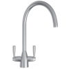 Franke Silk Steel Twin Lever Kitchen Mixer Tap - Eiger 115.0049.990 ...