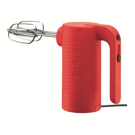 Bodum 11520-294UK Bistro Electric Hand Mixer - Red | Appliances Direct