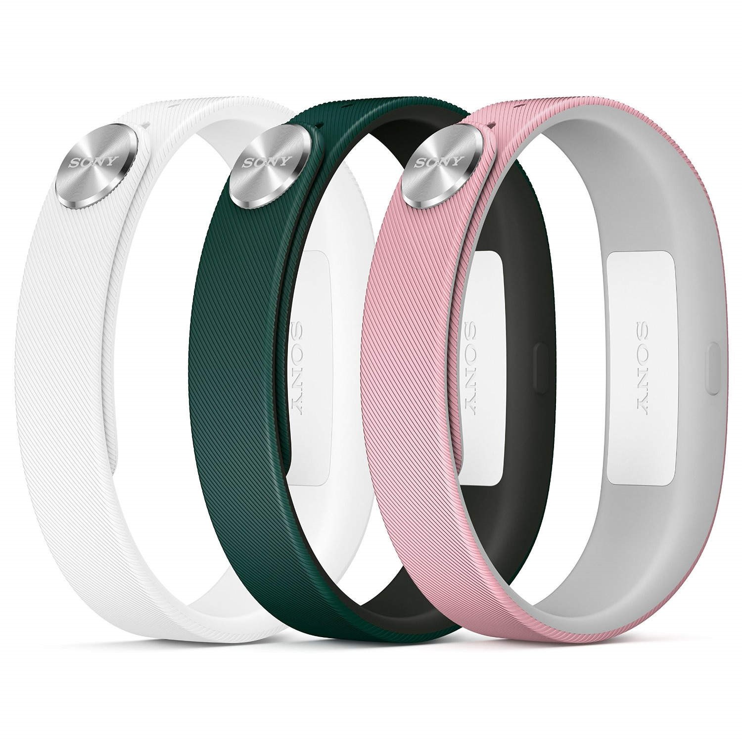 Sony Mobile Small A1 SmartBand Wrist Straps - Green/Pink/White 12809640 ...