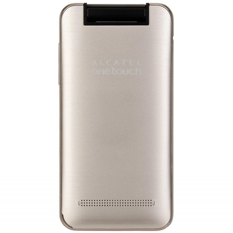 Alcatel 2012G Gold Flip Phone Unlocked & SIM Free | Appliances Direct