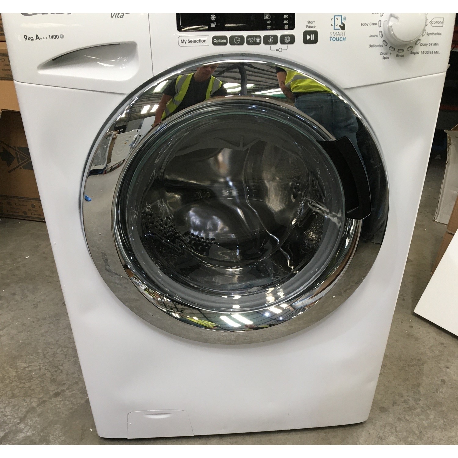 Refurbished Grade A3 - Candy Grand'o Vita GVS 149DC31/1-80 9KG Washing ...