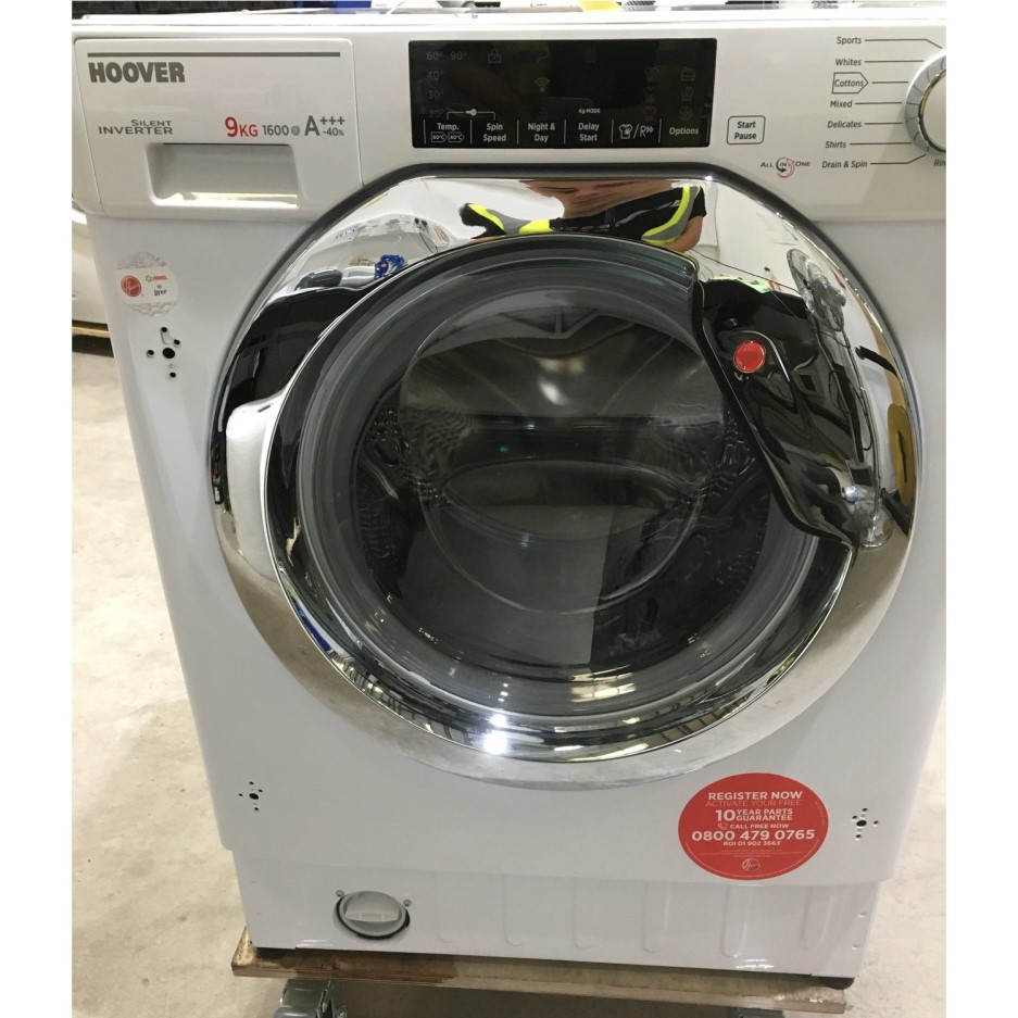 Refurbished Hoover H-WASH Integrated 9KG 1600 Spin Washing Machine ...