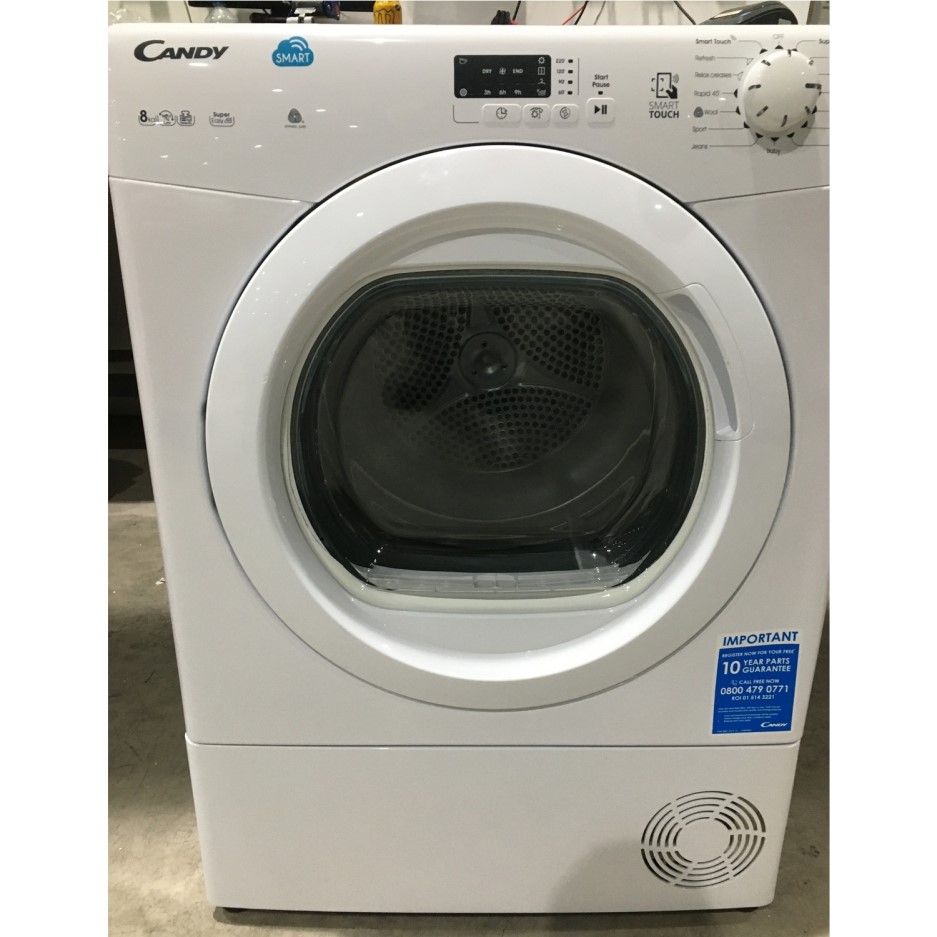 Refurbished Candy Freestanding Condenser 8kg Tumble Dryer 20C204860 ...