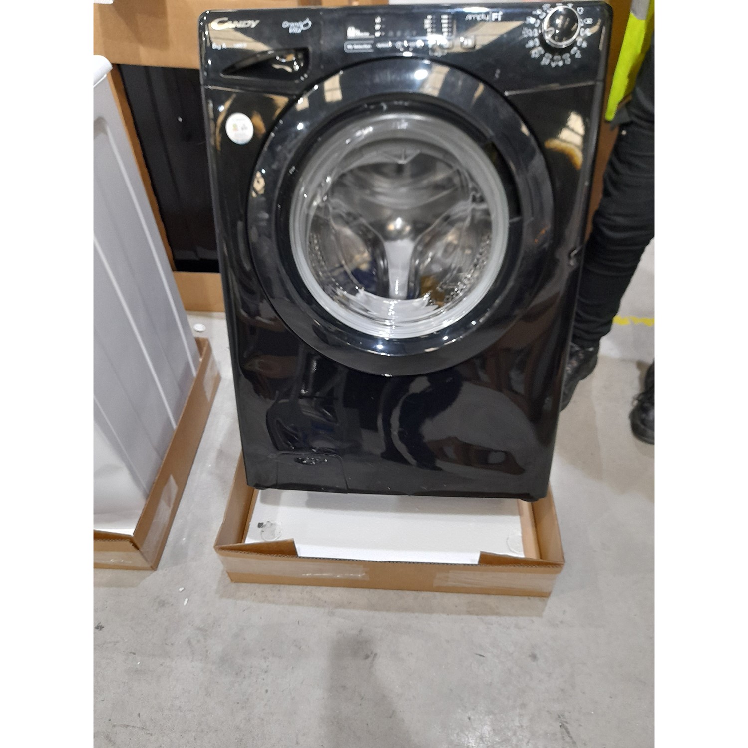 Refurbished Candy Grand'O Vita GVO1482DB3B Freestanding 8KG 1400 Spin ...