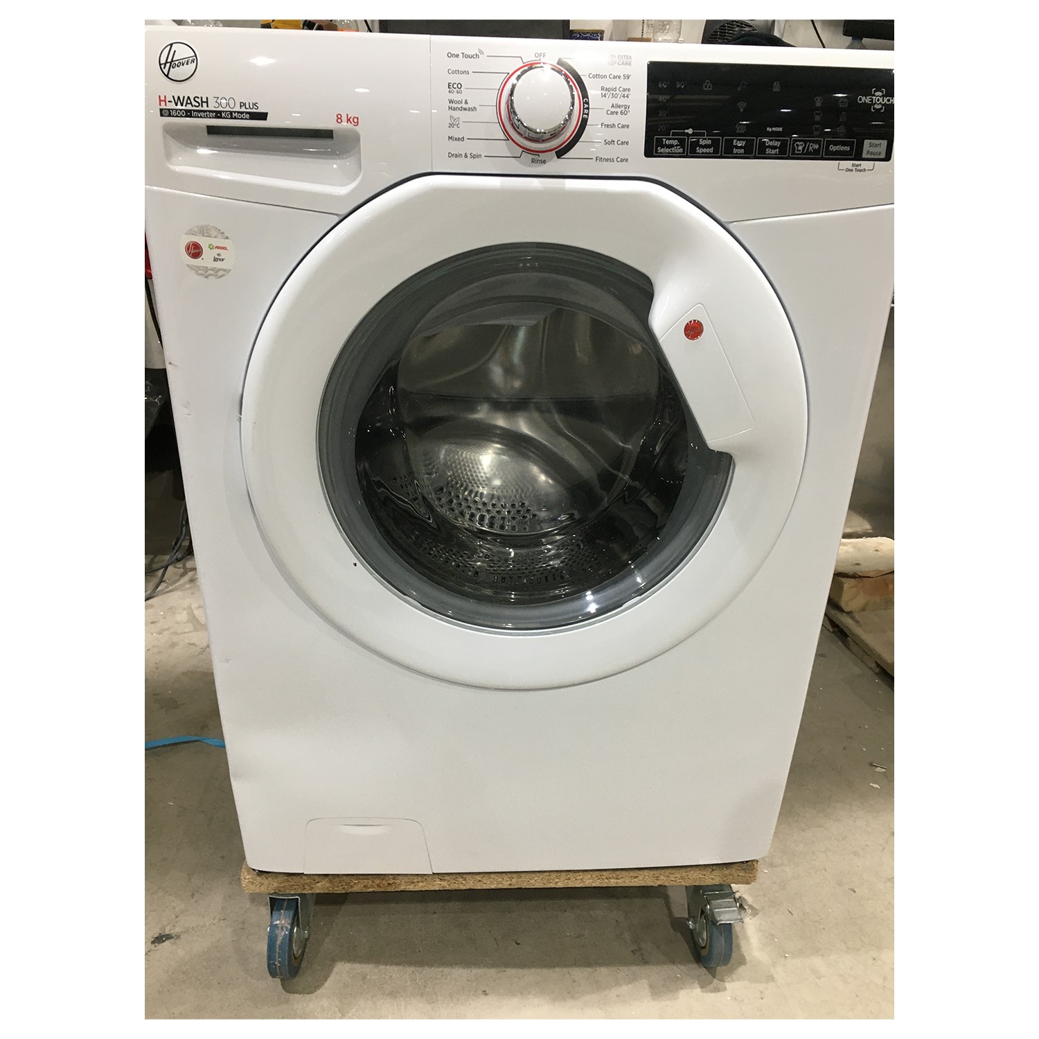 Refurbished Hoover H-Wash 300 H3W 68TME Freestanding 8KG 1600 Spin ...
