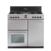 Belling Classic 90DFT 90cm Dual Fuel Range Cooker - Silver 444440379 ...