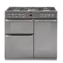 Stoves Sterling 900DFT 90cm Dual Fuel Range Cooker - Stainless Steel ...