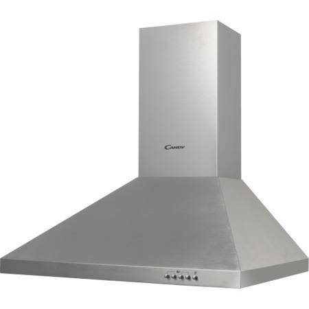 Candy CCE16/2X 60cm Wide Chimney Cooker Hood Stainless Steel ...