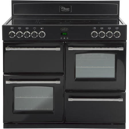 Belling Classic 110E 110cm Electric Range Cooker - Black 444440397 ...