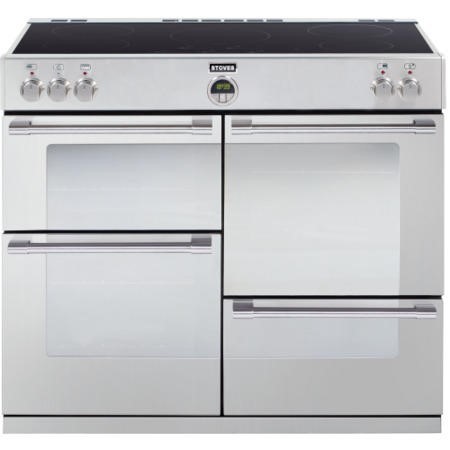 Stoves Sterling 1000Ei Stainless Steel 100cm Electric Range Cooker with ...