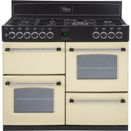 Belling Classic 110GT 110cm Gas Range Cooker - Cream 444440402 ...