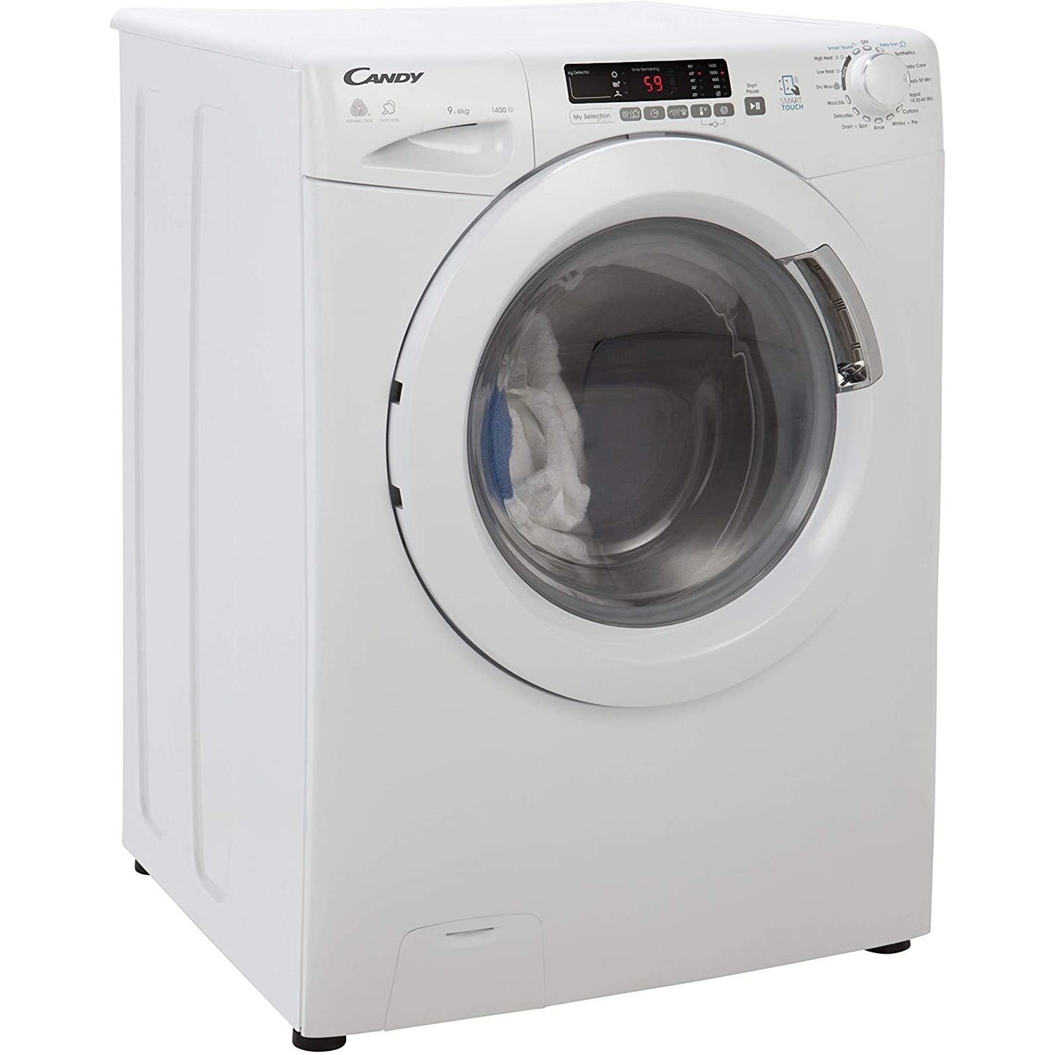 Candy GVSW 496DC-80 Freestanding 9/6KG 1400 Spin Washer Dryer 31008682 ...