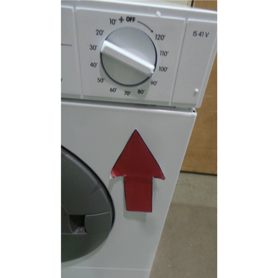 GRADE A2 - Indesit IS41V 4kg Compact Freestanding Vented Tumble Dryer ...