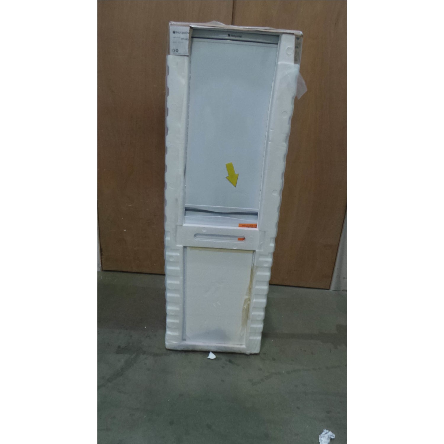 GRADE A2 - Hotpoint RFAA52P Ice Diamond Freestanding Fridge Freezer ...