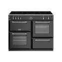 Stoves Richmond 1100Ei Black 110cm Electric Range Cooker with Induction ...