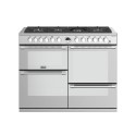 Stoves Sterling R1100DFT 110cm Dual Fuel Range Cooker - Stainless Steel ...