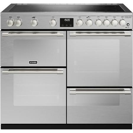 Refurbished Stoves Sterling Deluxe D1000Ei 444411471 100cm 5 Zone ...