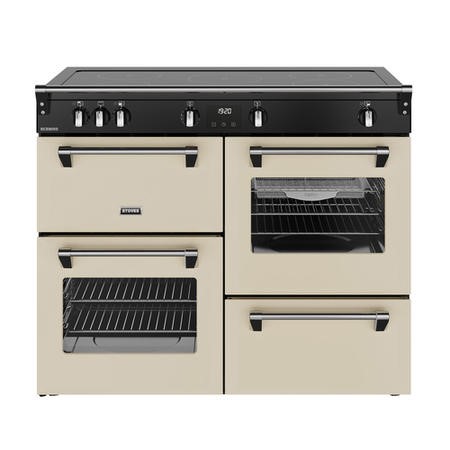 Stoves Richmond 110cm Electric Induction Range Cooker - Cream 444411866 ...