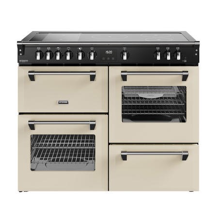 Stoves Richmond DX 110cm Electric Induction Range Cooker - Cream ...