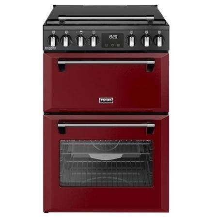 Stoves Richmond DX 60cm Electric Induction Cooker - Garnet Red ...