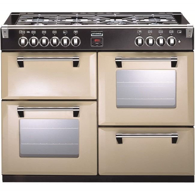 Stoves Richmond 1100DFT 110cm Dual Fuel Range Cooker - Champagne ...