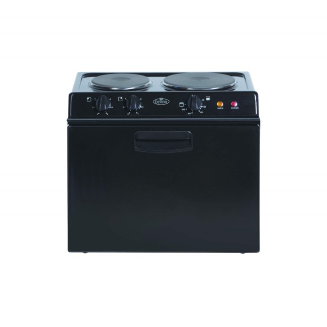 Belling BABY BELLING 121R Compact Electric Cooker Black 444440668 ...