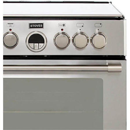 Stoves Sterling 600DF 60cm Double Oven Dual Fuel Mini Range Cooker ...