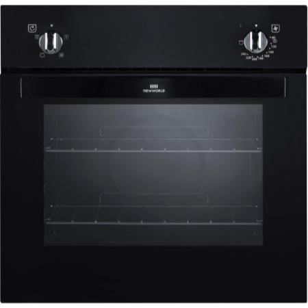 New World NW601F Fanned Electric Built In Single Oven - Black 444441482 ...