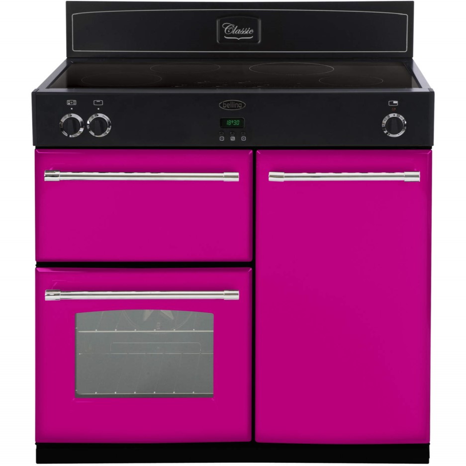 Belling Classic 90Ei 90cm Electric Range Cooker with Induction Hob ...