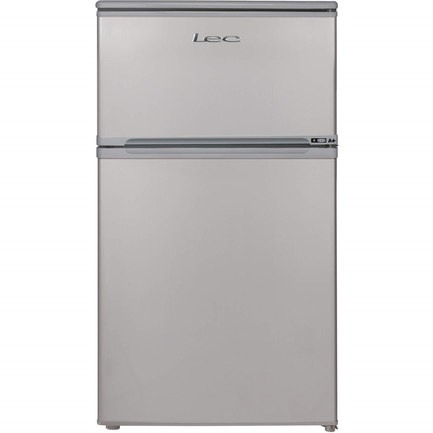 LEC T50082S Top Mount Freestanding Fridge Freezer - Silver 444442226 ...