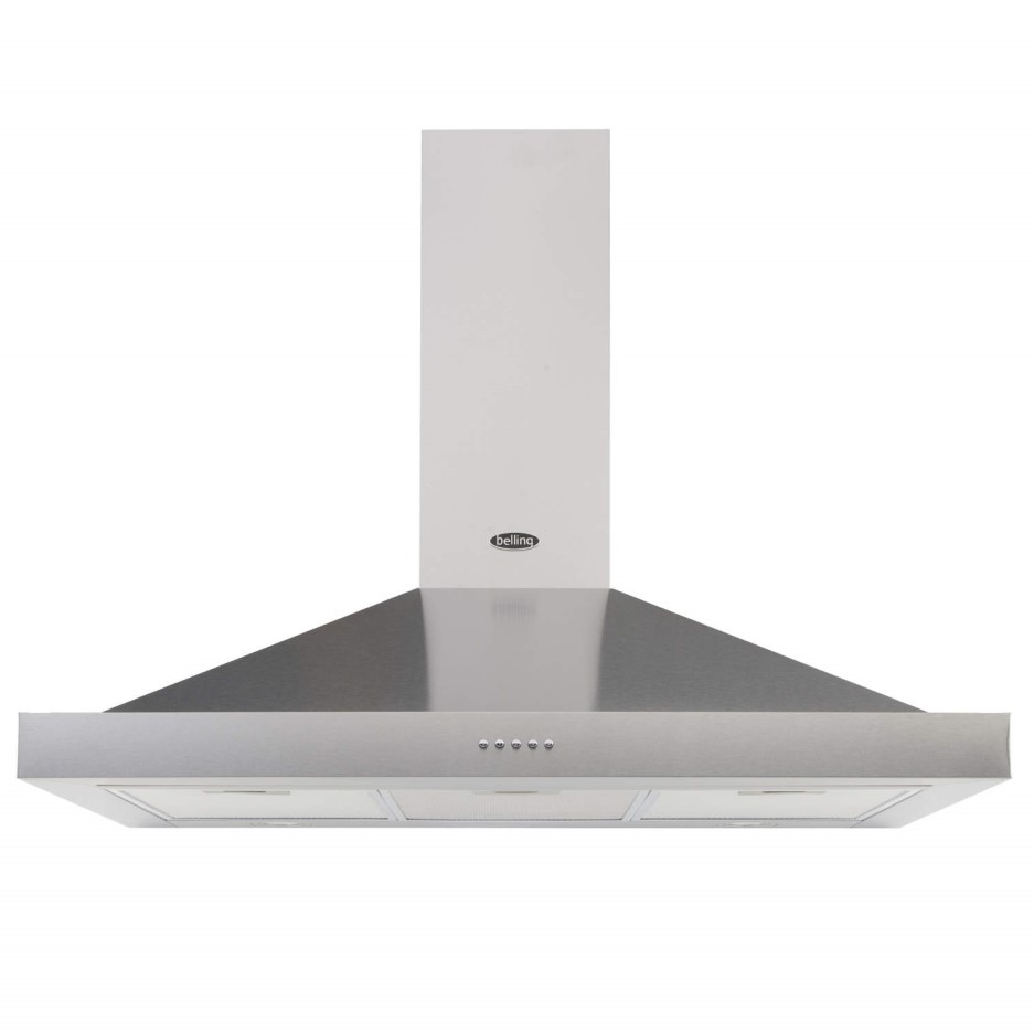 Belling 110 DB CHIM 110cm Wide Chimney Cooker Hood Stainless Steel ...