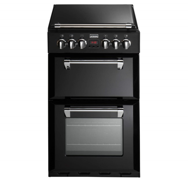 Stoves Richmond 55cm Dual Fuel Mini Range Cooker - Black 444442896 ...