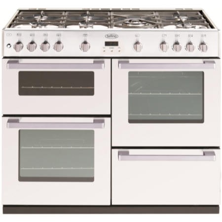 Belling DB4 100GT 100cm Wide Gas Range Cooker - White 444443021 ...