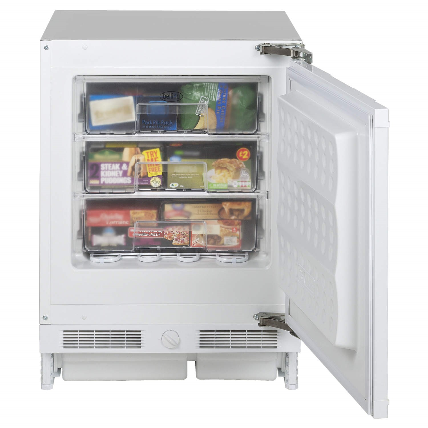 Belling BFZ600 Integrated Under Counter Freezer 444443362 | Appliances ...