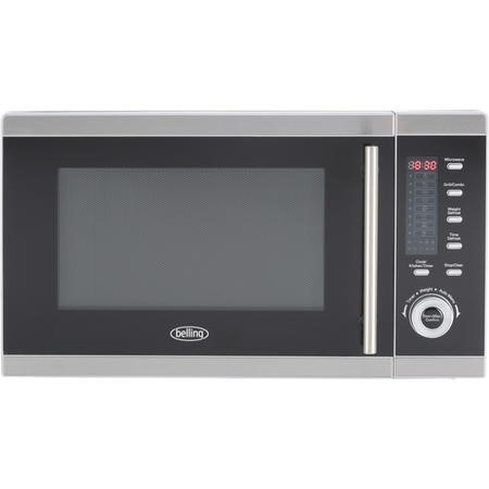 Belling FM2590G 25L 900W Freestanding Microwave With Grill in Stainless ...