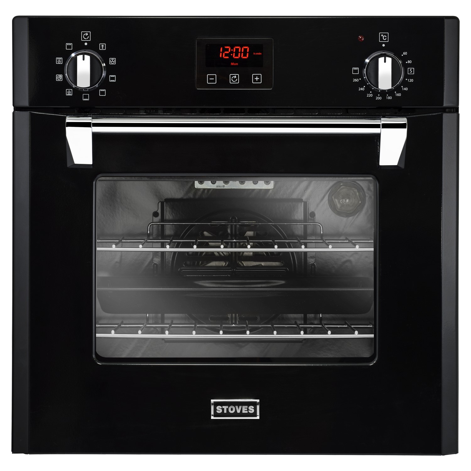 Stoves 68L Multifunction Electric Single Oven With Programmable Timer ...