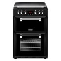 Stoves Richmond 600G 60cm Double Oven Gas Cooker - Black 444444726 ...