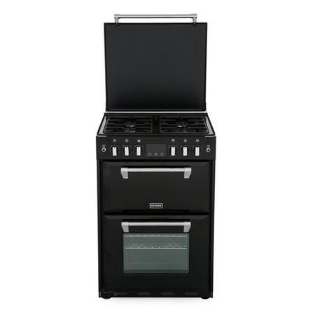 Refurbished Stoves Richmond 600G 60cm Double Oven Gas Cooker Black ...