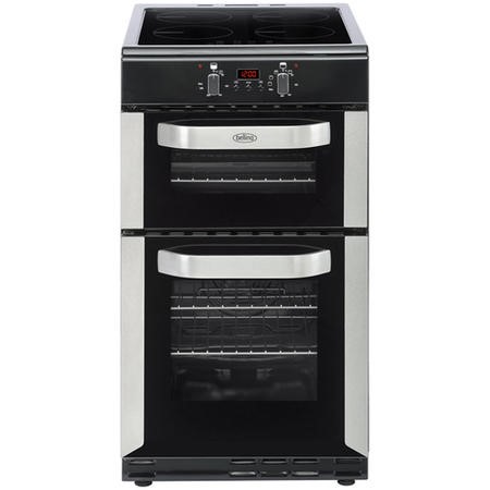 Belling FS50DOTI 50cm Double Oven Electric Cooker With Induction Hob ...