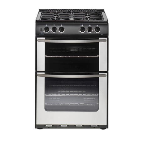 GRADE A2 - New World 55TWLG LP 55cm LPG Gas Cooker in Stainless steel ...