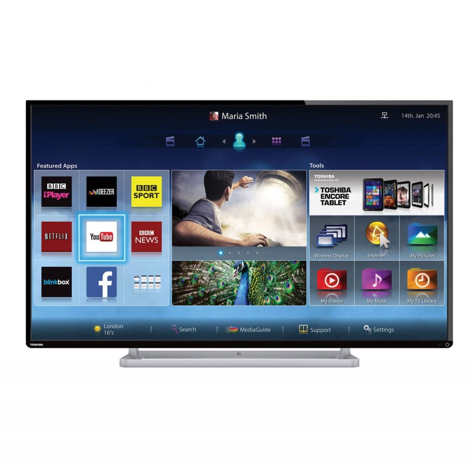 Toshiba 42L6453DB 42 Inch Smart LED TV | Appliances Direct