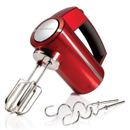 Morphy Richards 48989 Accents Red Hand Mixer 300w 5 Speeds | Appliances ...
