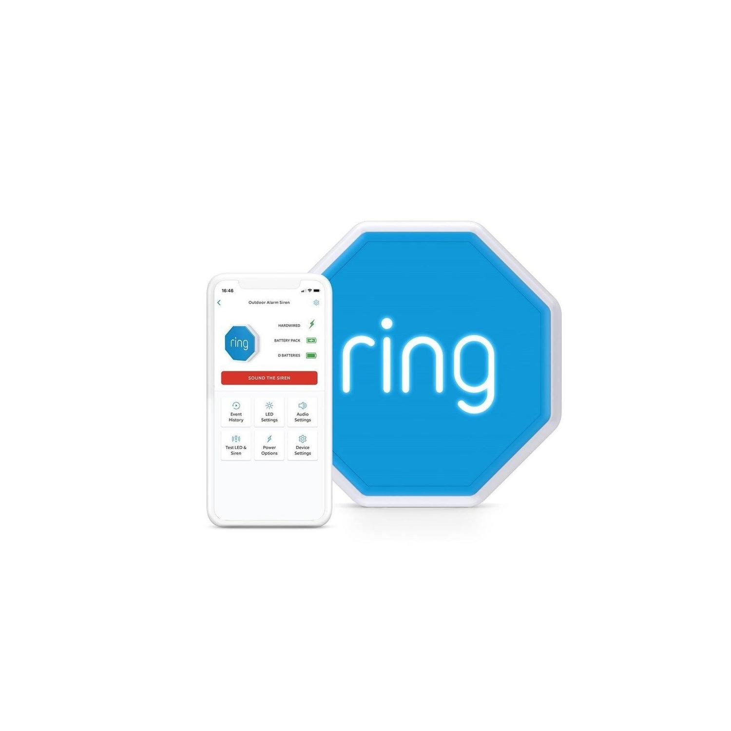Ring Alarm Outdoor Siren 4AS1S1-0EU0 | Appliances Direct