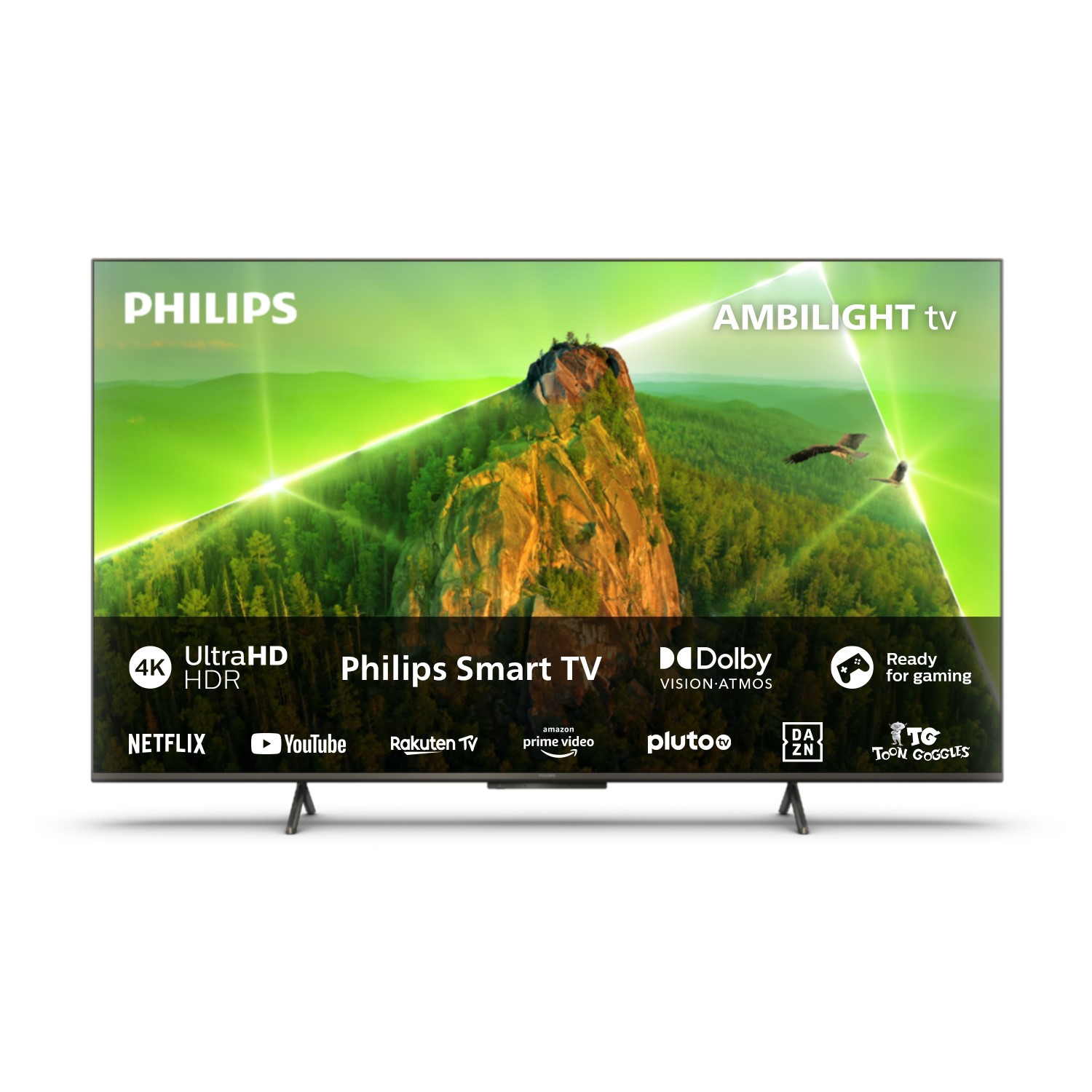 Philips Ambilight PUS8108 43 inch LED 4K HDR Smart TV with Dolby Atmos ...