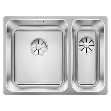 Blanco Solis 340/180-U 1.5 Bowl Undermount Stainless Steel Kitchen Sink ...