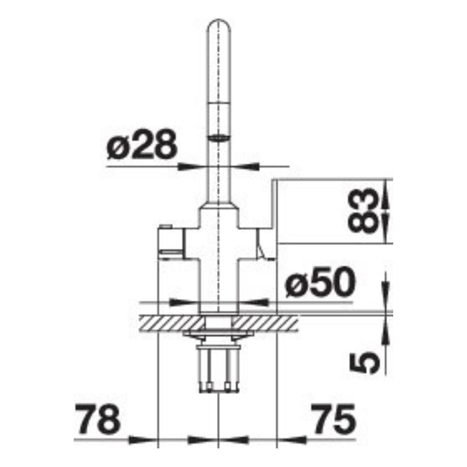 Blanco Tampera Dual Lever 3-in-1 Boiling Water Kitchen Tap - Silver ...